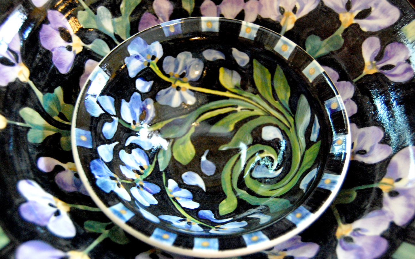 The Crackpot Studio – Hand-thrown and painted, use often and heartily