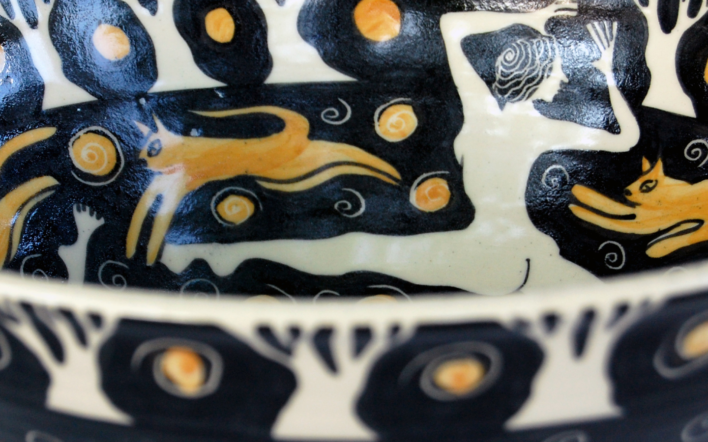 The Crackpot Studio – Hand-thrown and painted, use often and heartily